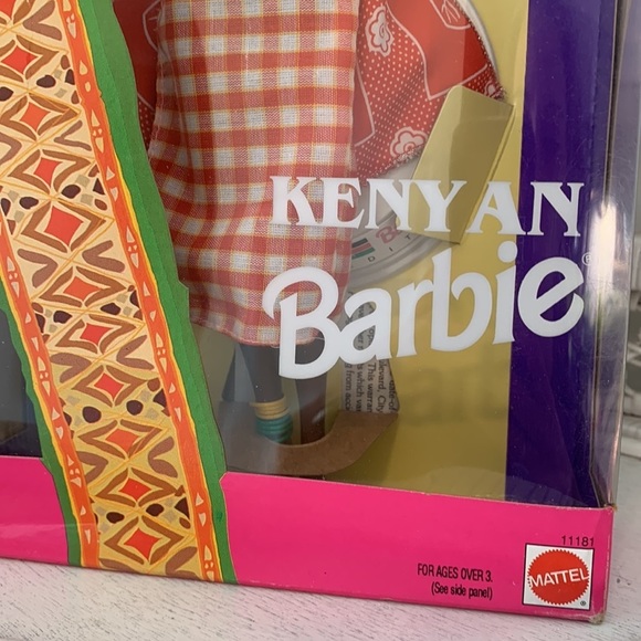 Mattel | Toys | Vintage Kenyan Barbie Mattel 993 Dolls Of The World ...